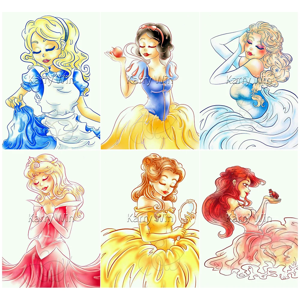 Disney Princess Hair Drawings Tumblr