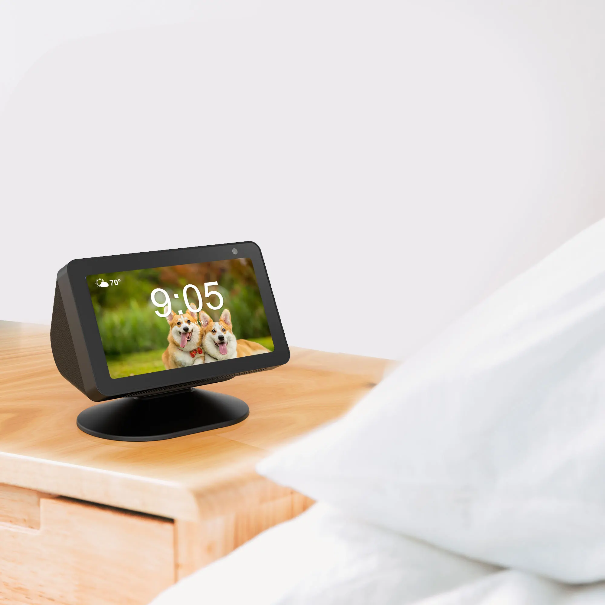 Homemount Angle Adjustable Base Stand For Echo Show 1st 2nd