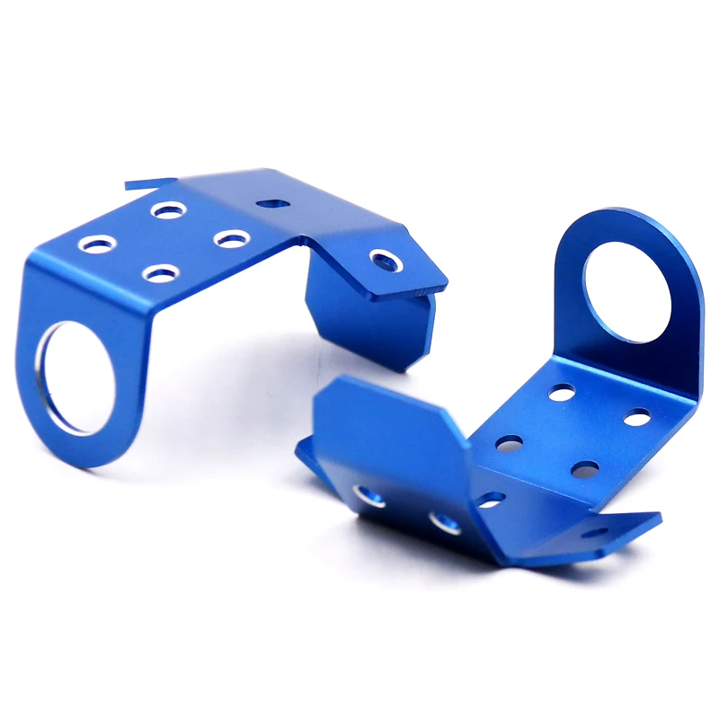 2Pcs Metal Aluminum Alloy Front Rear Axle Guard for 1/10 RC Crawler Car ...