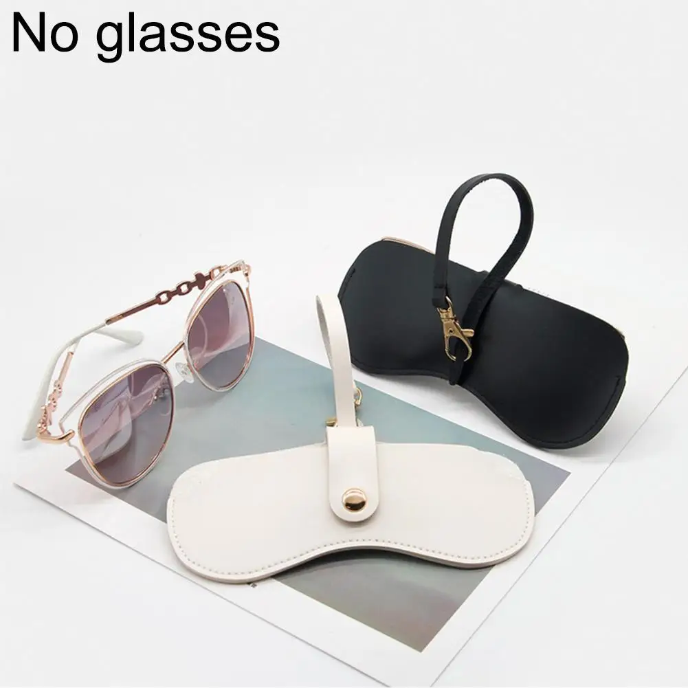 New High Quality Portable Pu Leather Snap Glasses Case Glasses ...