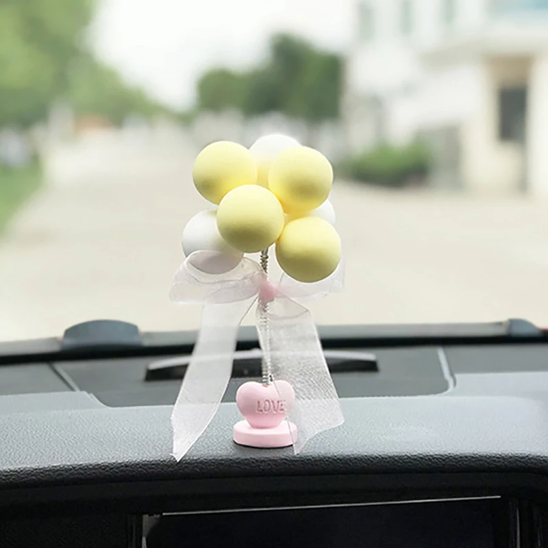 Автомобильные украшения, кивающие шары, украшение на приборную панель ...