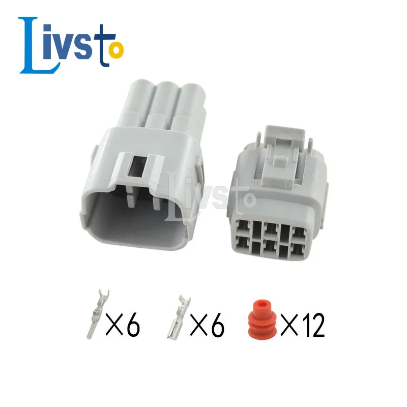 1-5-10-20-50-Sets-6-Pin-Sumitomo-MT090-Waterproof-Auto-Sensor-Connector ...
