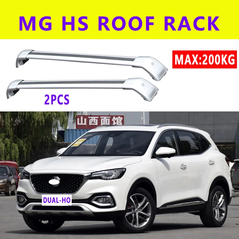 2Pcs Roof bars For MG MG HS 5 DR SUV DEC 2019 - 2020 FLUSH RAILS ...