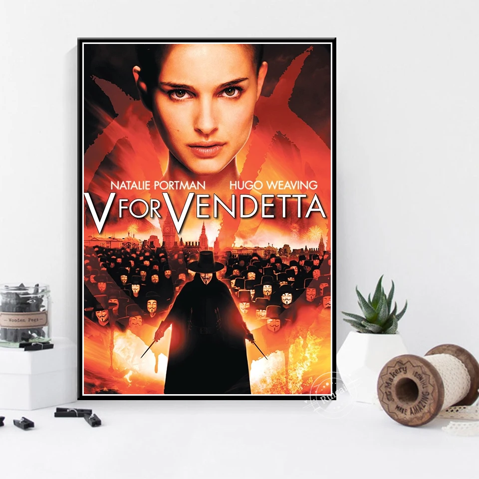 V For Vendetta Movie Poster