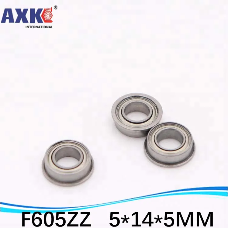 (1pcs) Flange ball bearing F605ZZ 5*14*5 mm|Shafts| - AliExpress