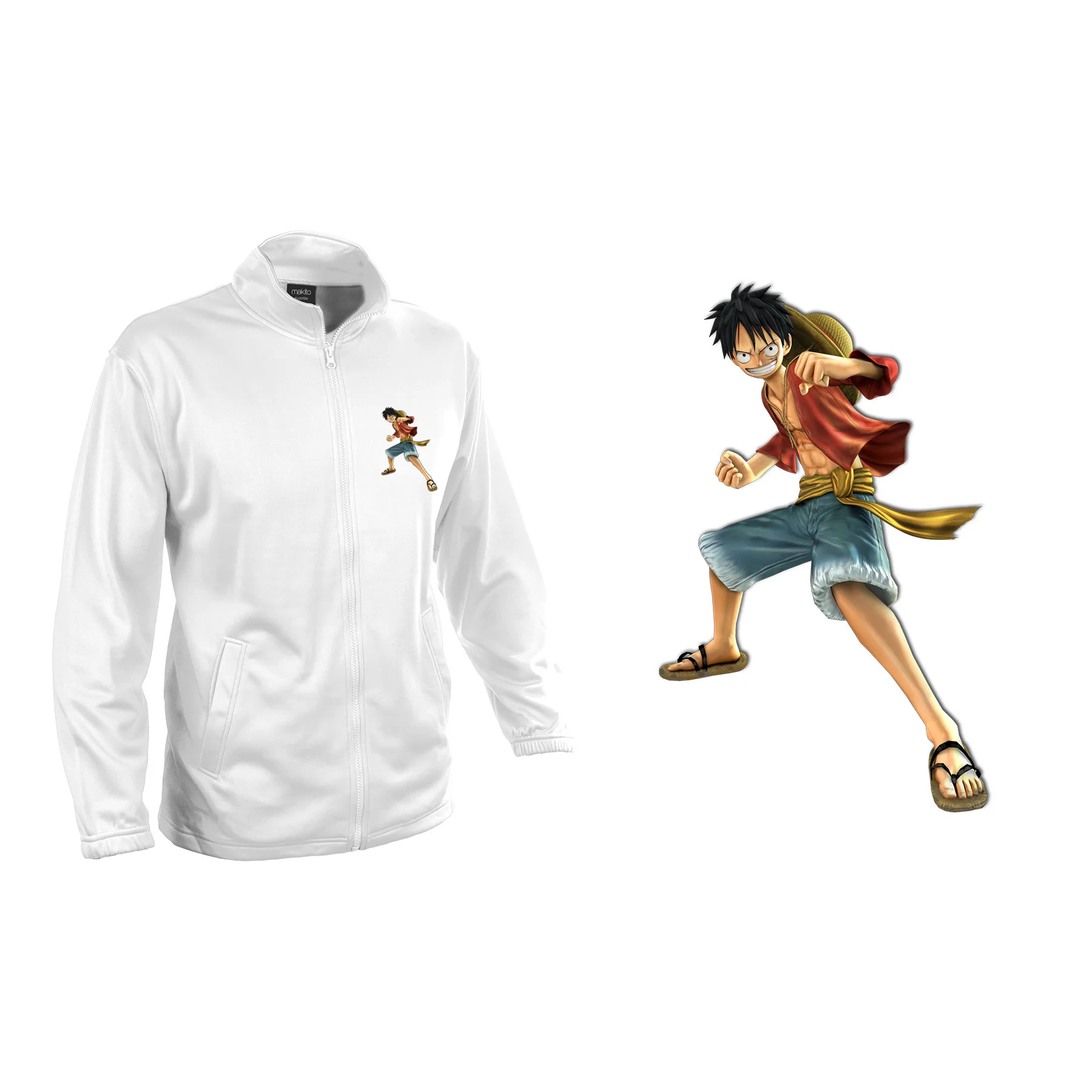 Jacket TECNICA 1 DRAWING MONKEY D LUFFY PIRATE KING jacket|Jackets ...