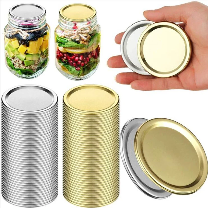 70mm-86mm-Mason-Can-Cap-Tinplate-DIY-Mason-Jar-Canning-Lids-Kits-Bottle ...