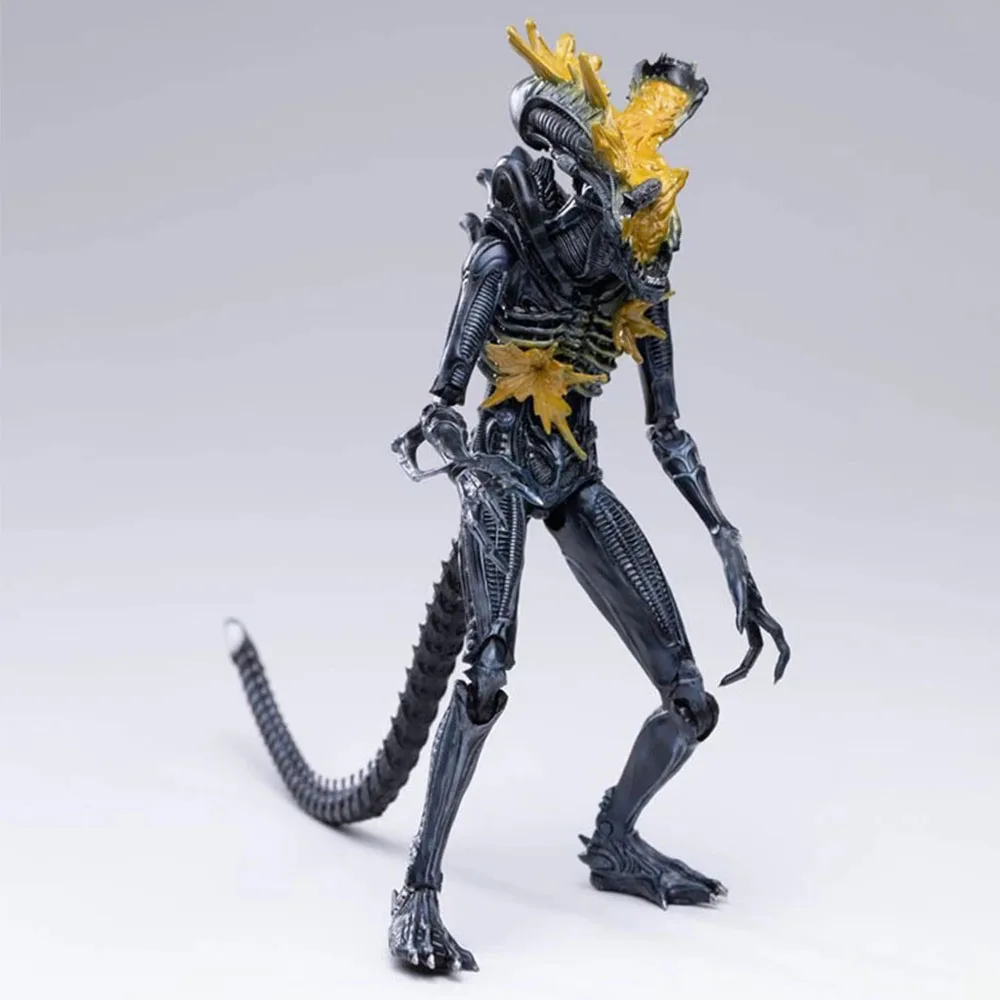 Hiya LA0072 1/18 Shooting Head Explosion Alien Warrior Model 12cm ...