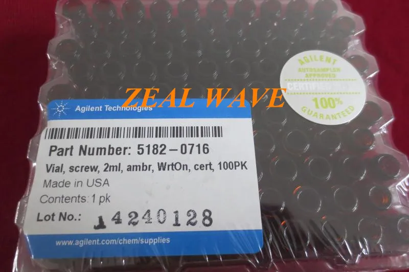 Agilent Original Imported Sample Injection Bottle 5182-0716 Brown 2mL ...