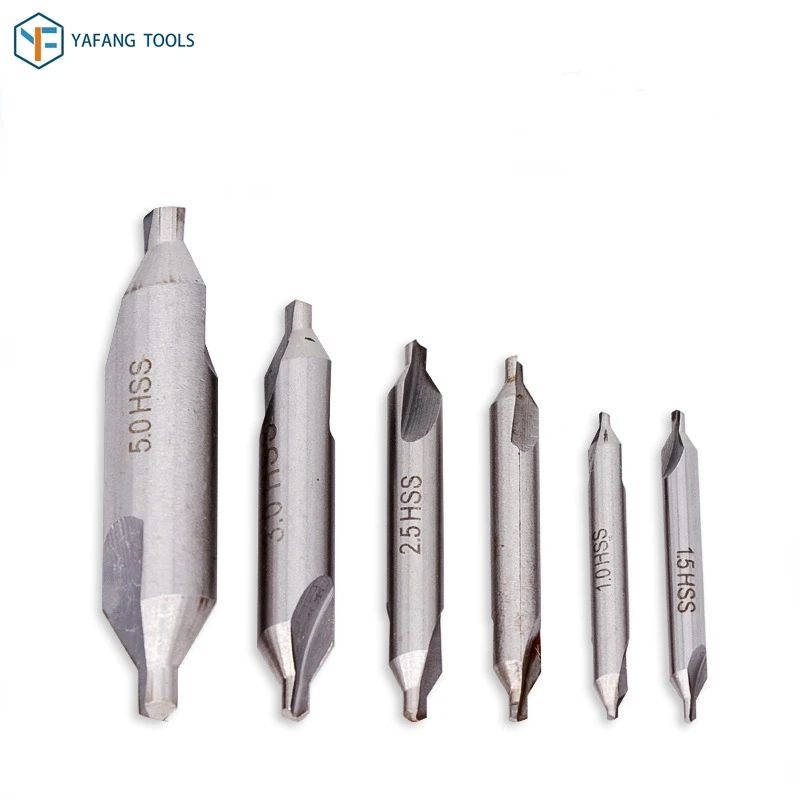 6pcs-set-HSS-Combined-Center-Drill-Bit-Countersinks-Drill-Bits-1-0mm-1 ...