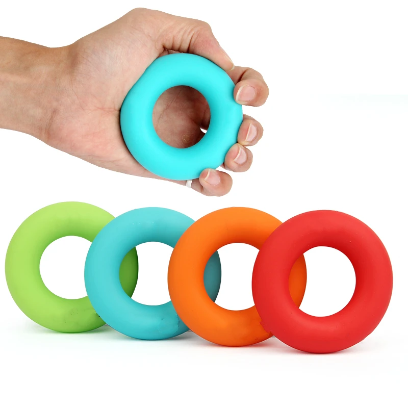 Silica-Gel-Portable-Hand-Grip-Gripping-Ring-Carpal-Expander-Finger ...