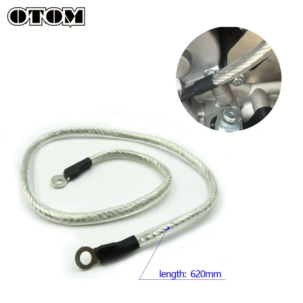 OTOM Motorcycle Battery Earth Ground Grounding Wire Cable Kit High ...