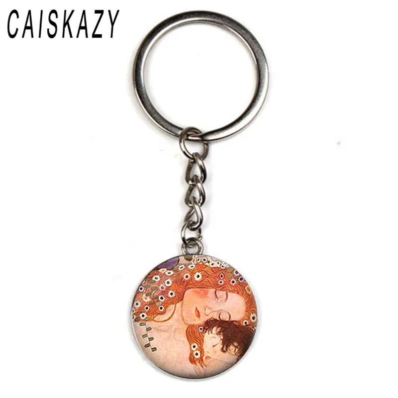 Famous Paintings of Van Gogh Glass Cabochon Key Holder Sunflower Glass ...