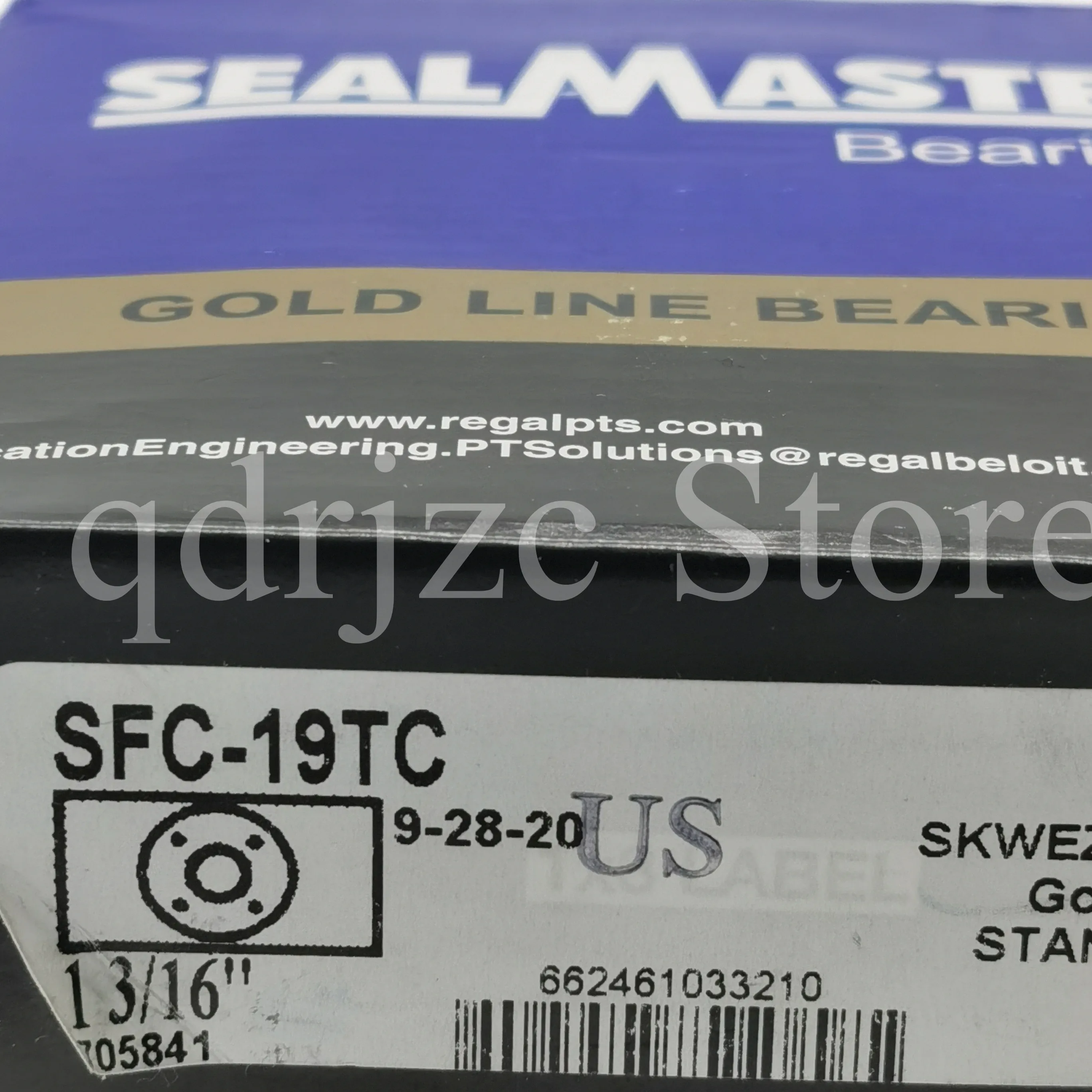 SEALMASTER bearing unit with circular seat SFC-19TC Bearing seat Model FC-1504 2-13TC