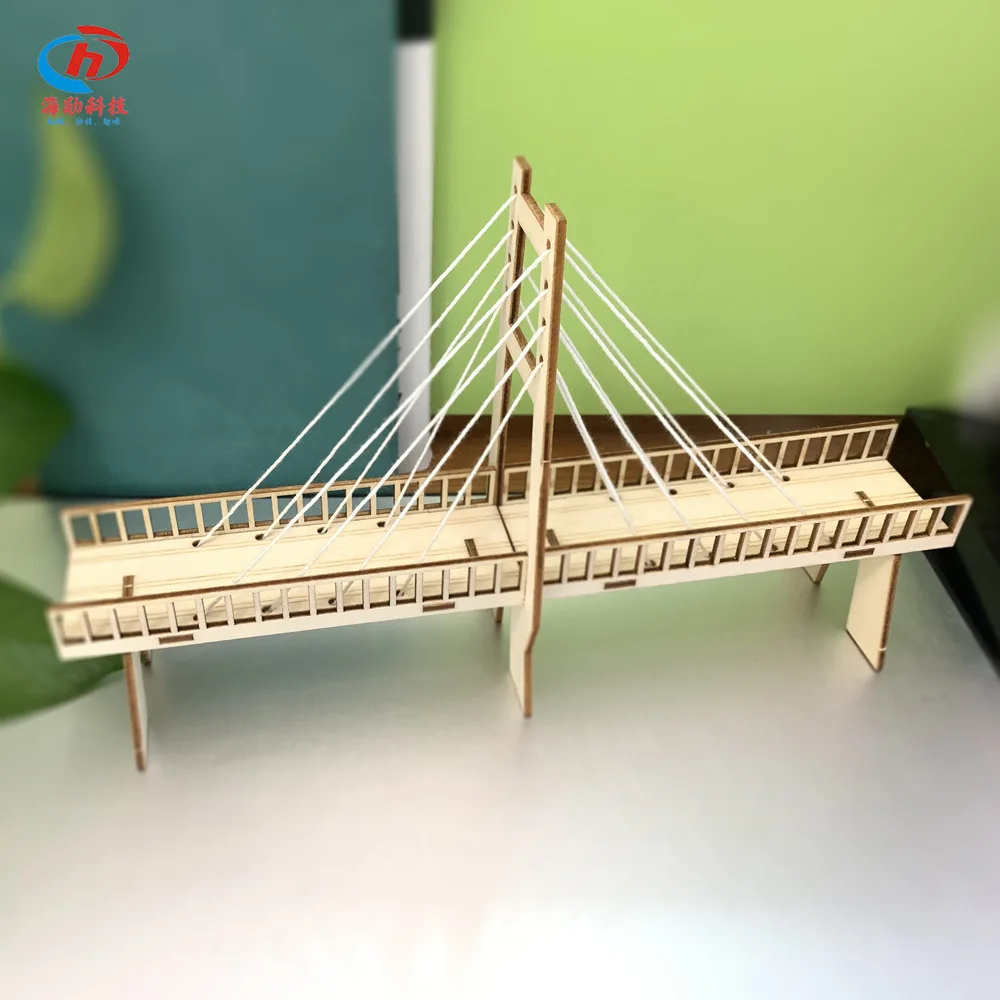 Toothpick Suspension Bridges