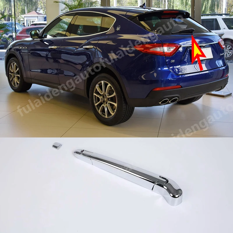 4pcs-For-Maserati-Levante-2017-2019-ABS-Chrome-Rear-Window-Rain-Wiper ...