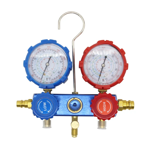STL File Air Conditioning Manifold Gauge Knob AC A/C・3D, 46% OFF