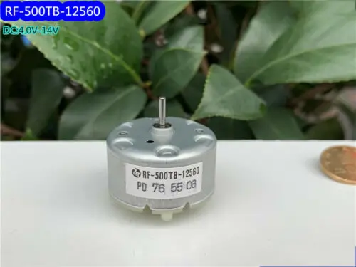 Eredeti Mabuchi Rf-500Tb-12560 Dc 4V-14V 12V 5500Rpm 32 Mm Kerek ...