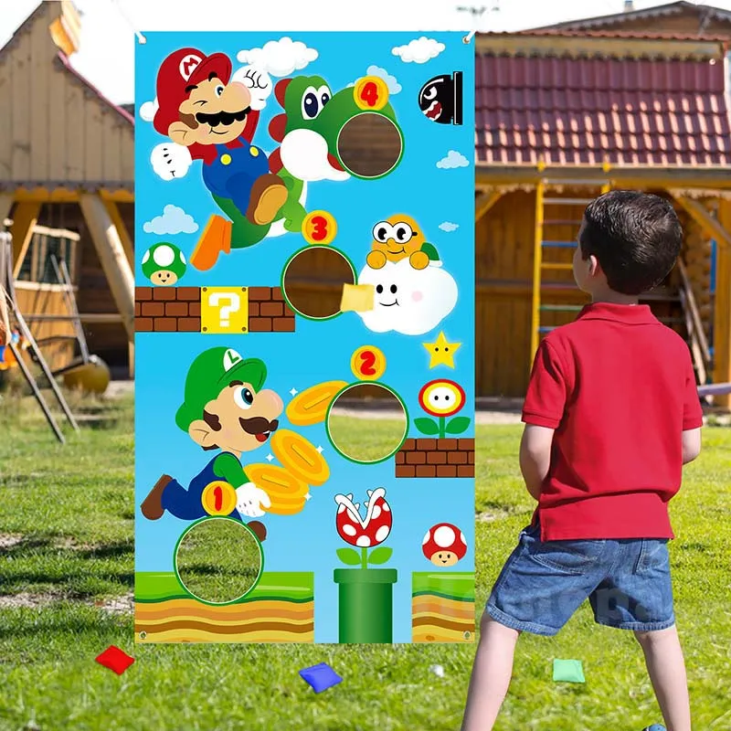 Mario-Bros-Toss-Games-4-Bean-Bags-Throwing-Game-Banner-Theme-Party ...