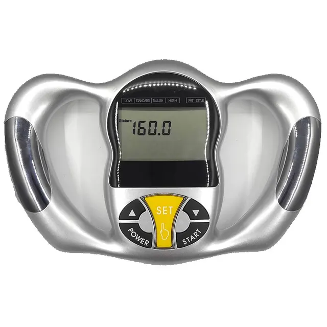Hand-held BMI analysis electronic fat meter, health monitor, body fat ...