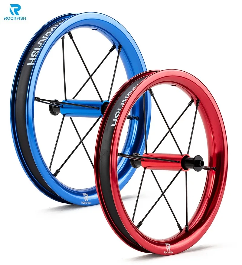 Rockfish 12 inch Balance Bike Wheel Set Aluminum Alloy Kids Bike Rim ...