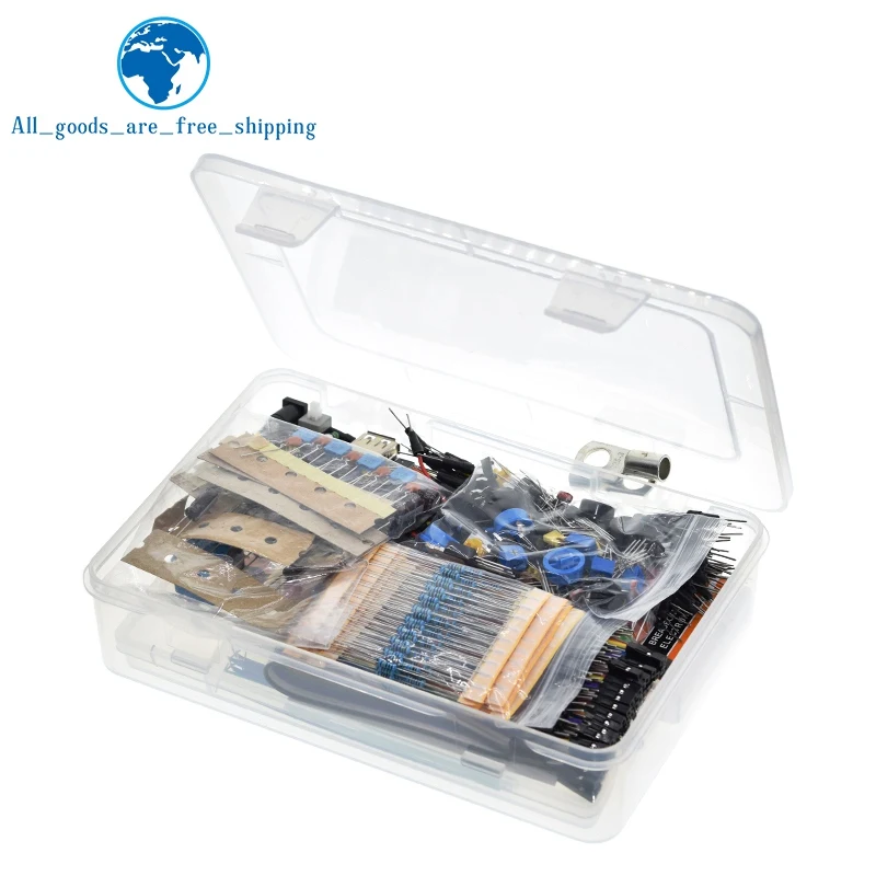 Tzt Starter Kit Para Arduino Uno R3 Mega256 Raspberry Pi Breadboard ...