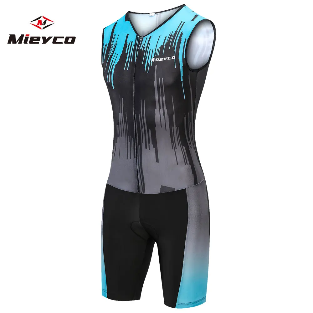 Triathlon Men Cycling Jersey Breathable Sleeveless Clothes Ropa ...