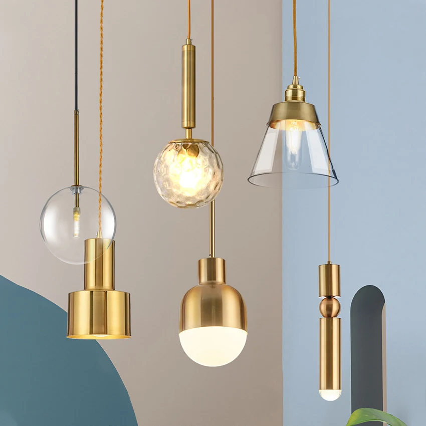 Glass Pendant Lights | Glass Hanging Lamp | Glass Reading Lamp - Modern ...