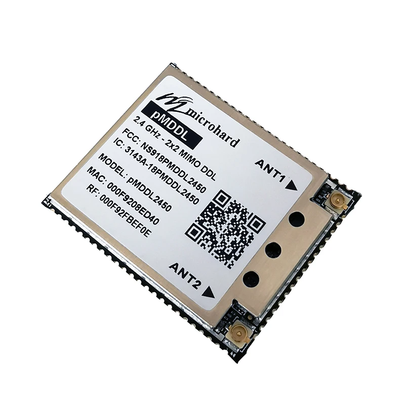 Microhard pMDDL2450 2.4 GHz MIMO 2X2 MHK185500 Wireless Modem Data ...