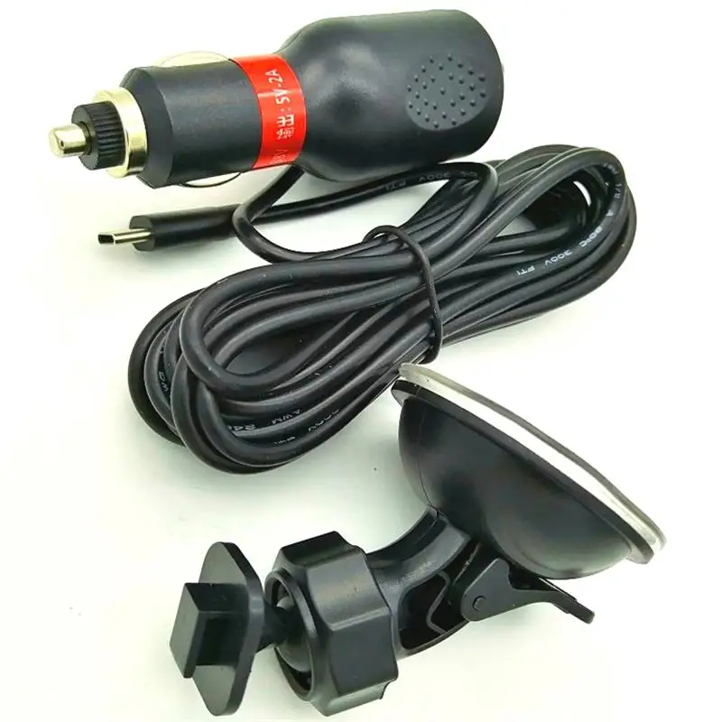 SJCAM Original Car Charger Mount Suction Cup Bracket Body Charger Type ...