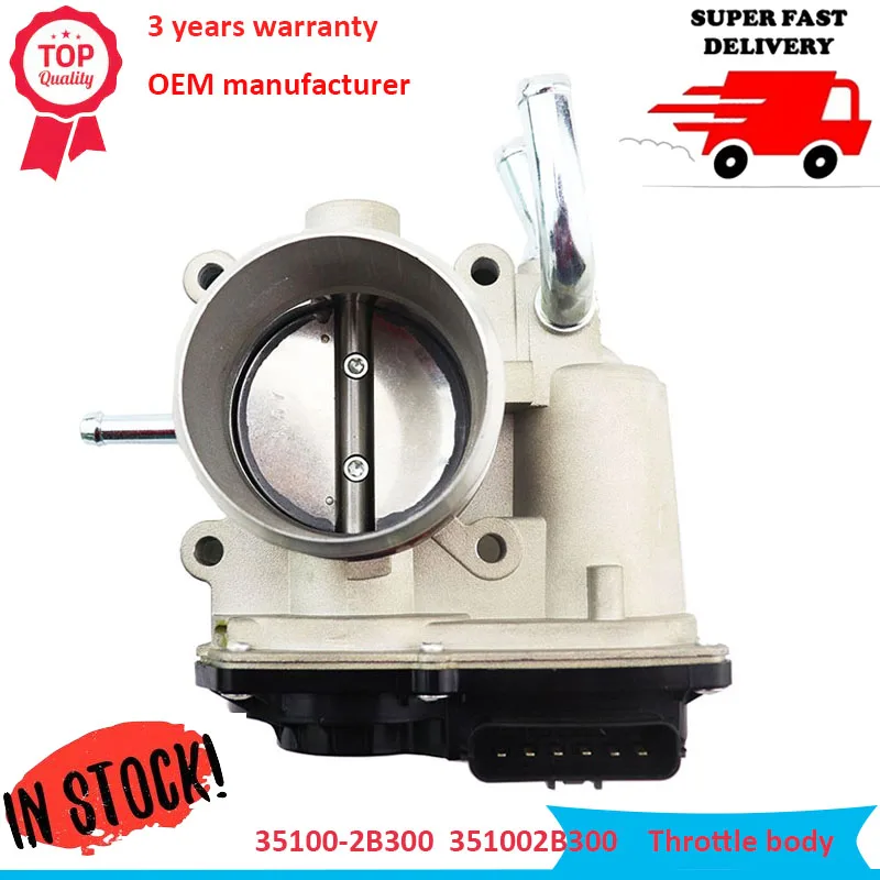 연료 분사 스로틀 바디 밸브 OEM 351002B300 351002B340 현대 악센트 & 벨로스터, 기아 리오 & 소울 ...
