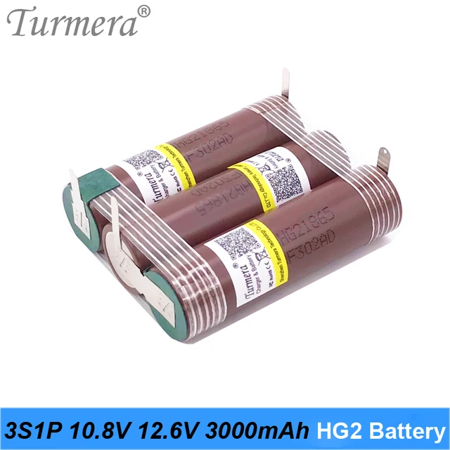 18650.00 HG2 2S 3S 4S 5S 6S 8S 3000mAh 6000mAh 20A 7.4V 12.6V 14.8V 18V ...