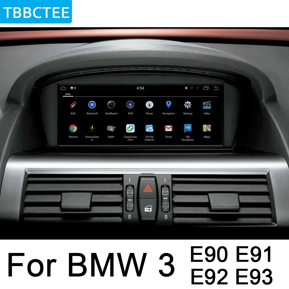 For BMW 3 E90 E91 E92 2008~2012 CIC Android Car Radio GPS Multimedia ...