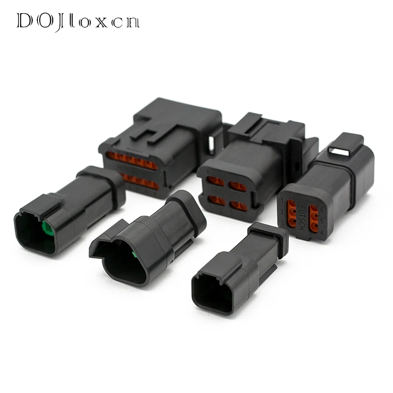 Automotive Connectors 3 Pin Two Way Car Waterproof Electrical Connector ...
