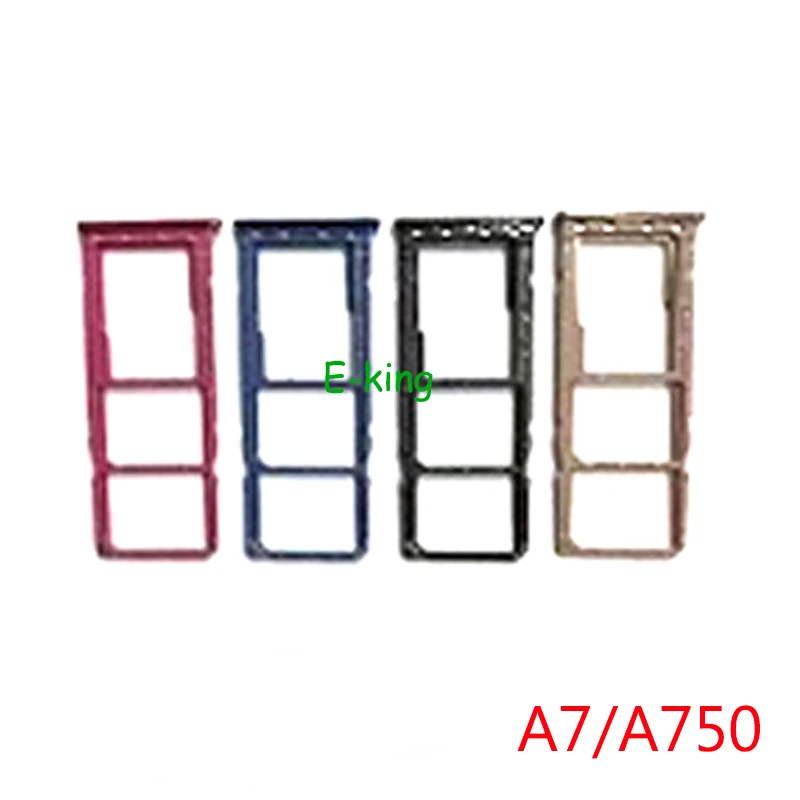 For Samsung Galaxy A7 A9 A750 A920 2018 Sim Card Slot Tray Holder Sim ...