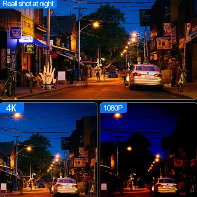 Dash Cam 4K Ultra HD 2160P Sony IMX415 Drive Video Recorder Rearview ...