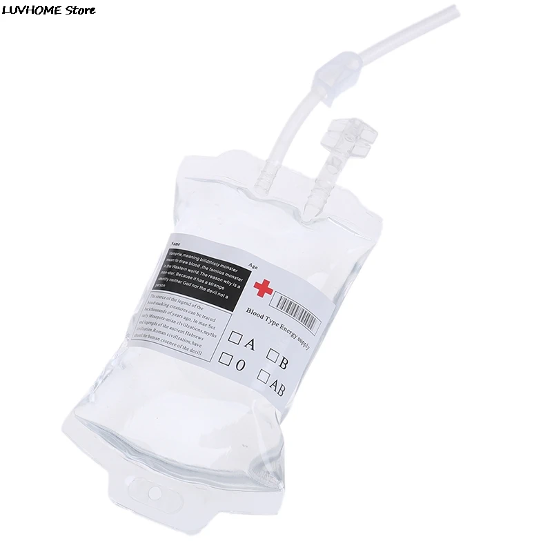 350ml-reusable-blood-energy-drink-bag-PVC-material-Halloween-vampire ...