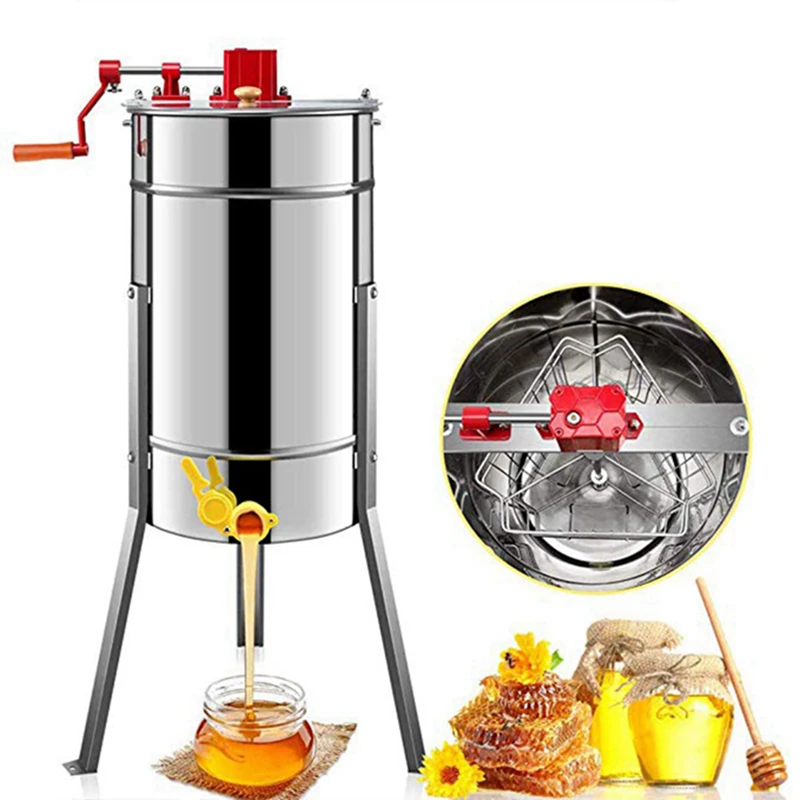 Honey-Extractor-3-Frames-CE-Standard-Stainless-Steel-Food-Grade-Honey ...