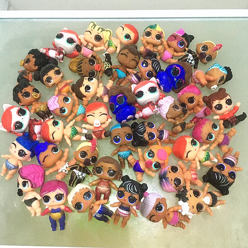 Random-5-10-20-50-Pcs-Change-Color-4cm-LIL-Sister-Baby-Dolls-LOLs-Girl ...