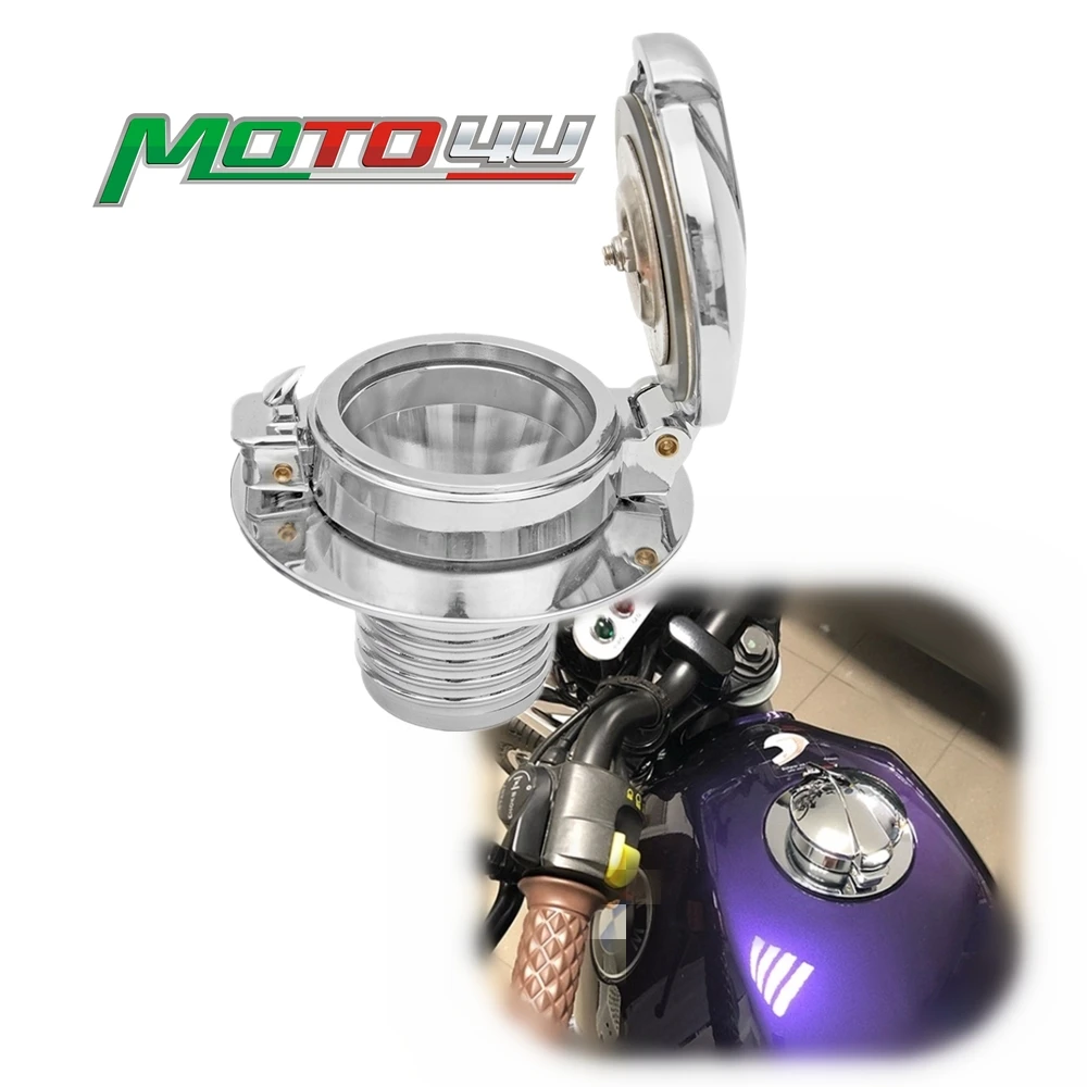 New Fuel Tank Gas Cap Gloss Monza Style Motorcycle Parts Accessories ...