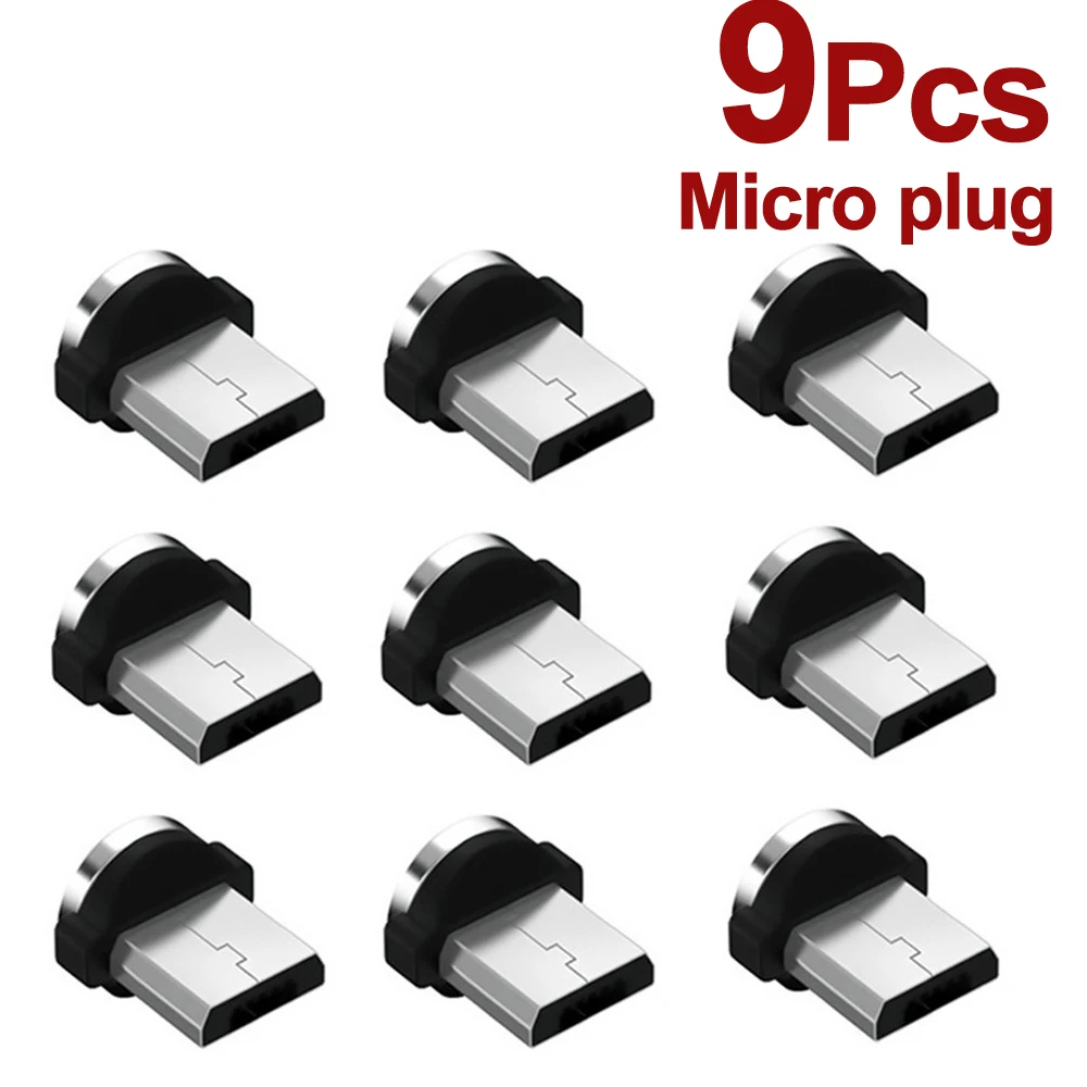9PCS I OS -9 embouts magnétiques pour iPhone Samsung,pièces de rechange ...