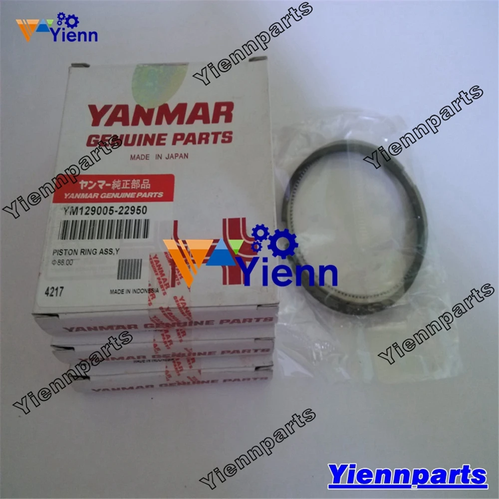 3TNE88-3TNC88-Piston-Ring-129508-22950-129005-22500-For-Yanmar-NEW ...