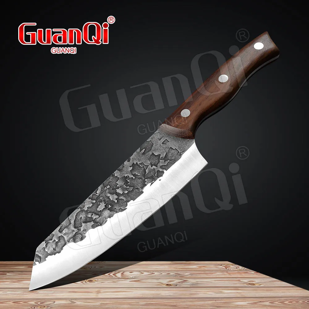 Kitchen Knife 7 Inch Chef Knife 5Cr15 High Carbon Stainless Steel ...