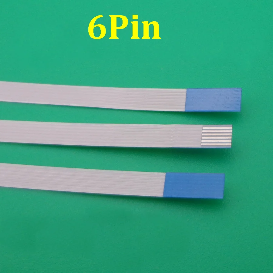 6P /FFC FPC 플렉시블 플랫 케이블 2 개, 0.5mm / 1.0mm 피치 6 핀 A / B 길이 50mm 80mm ...