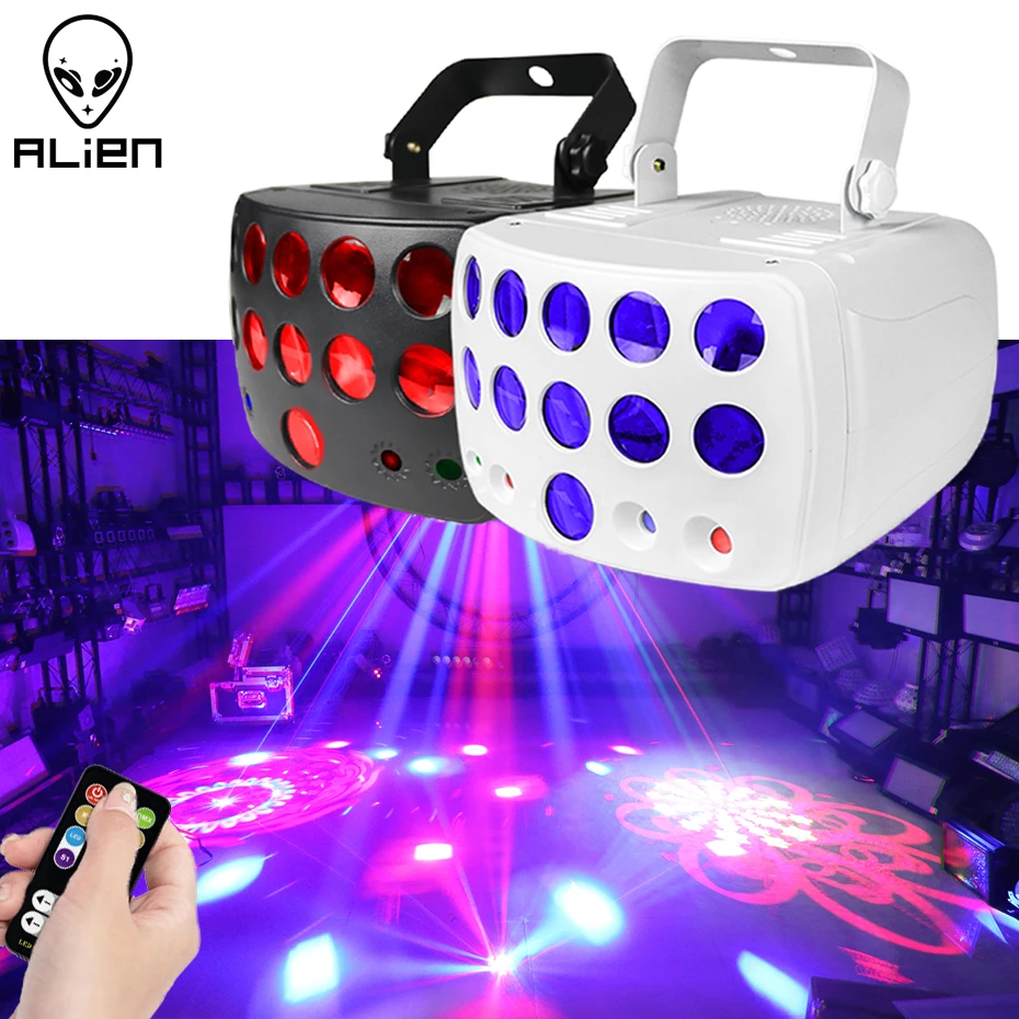 Alien Rgbw Led Beam 96 Patterns Rgb Laser Projector Disco Dj Spot Stage ...