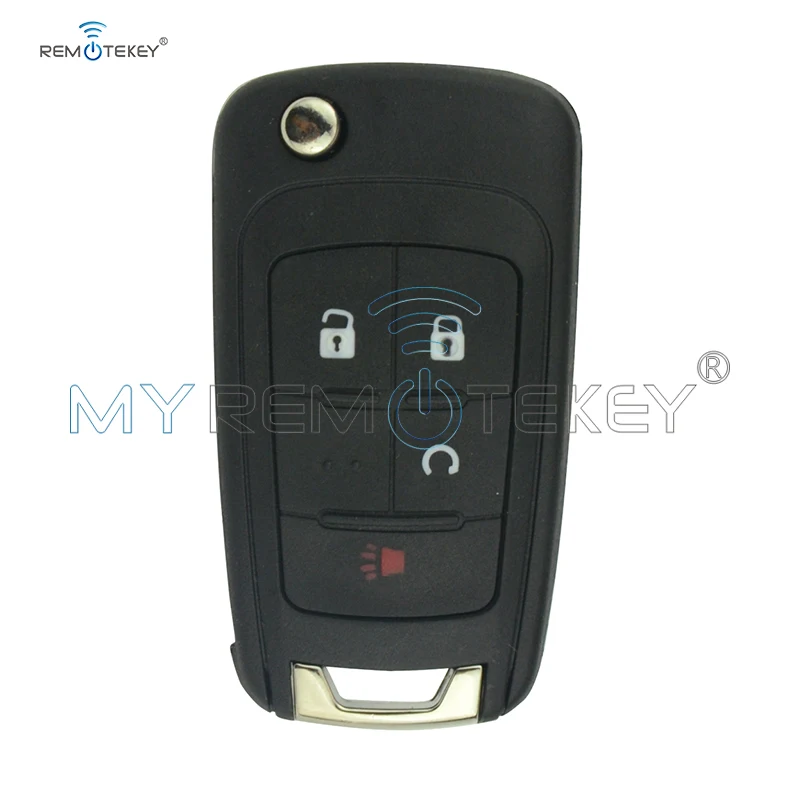 Remtekey-Flip-Remote-Key-Shell-Case-3-1-Button-OEM-20873620-For ...