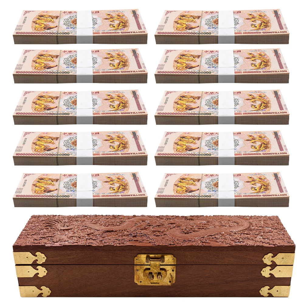 Chinese Dragon and Phoenix One Hundred Quintillion Dollars Paper Money ...