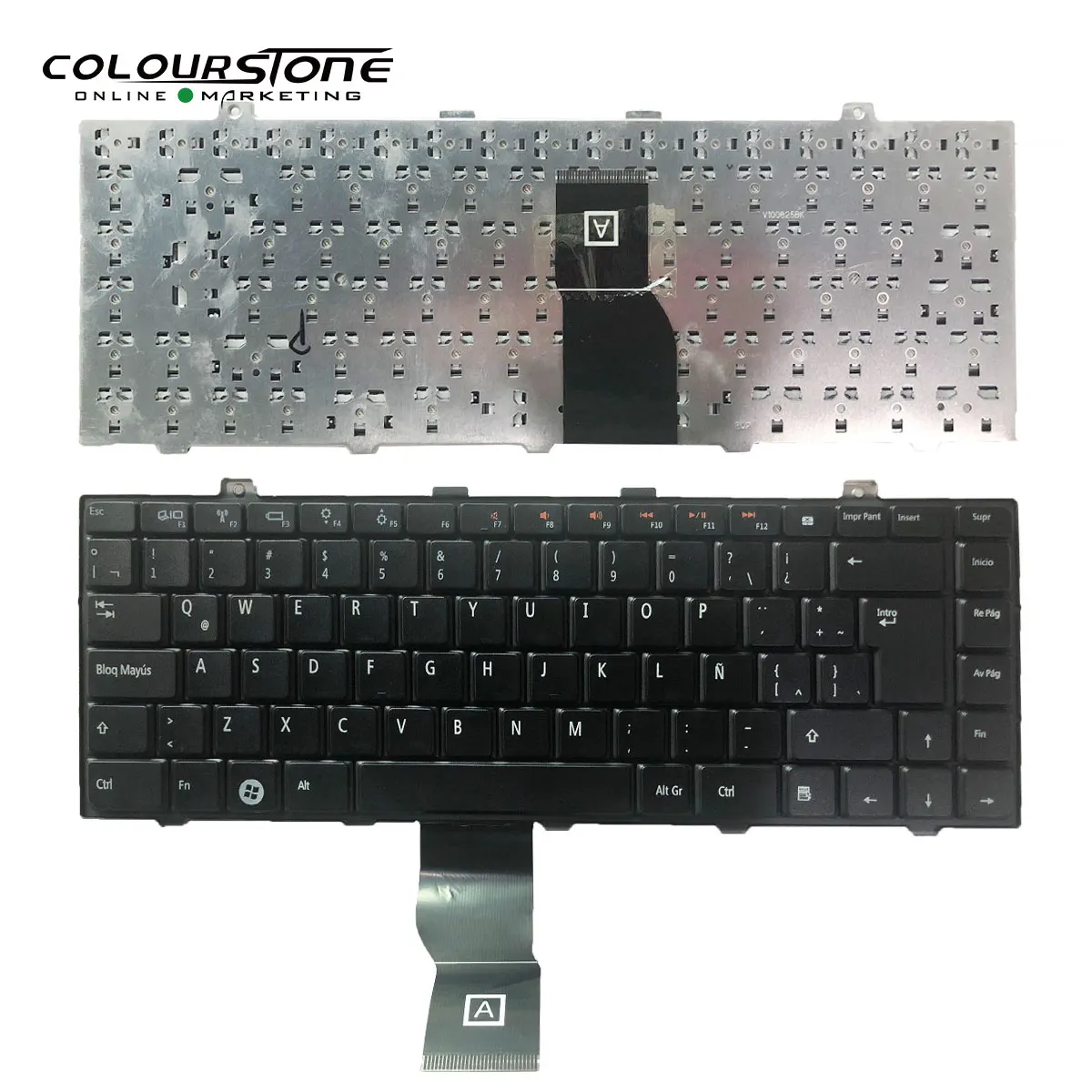 Genuine-Laptop-Keyboard-For-Dell-Studio-14-L401X-L501X-P03G-1450-1457 ...