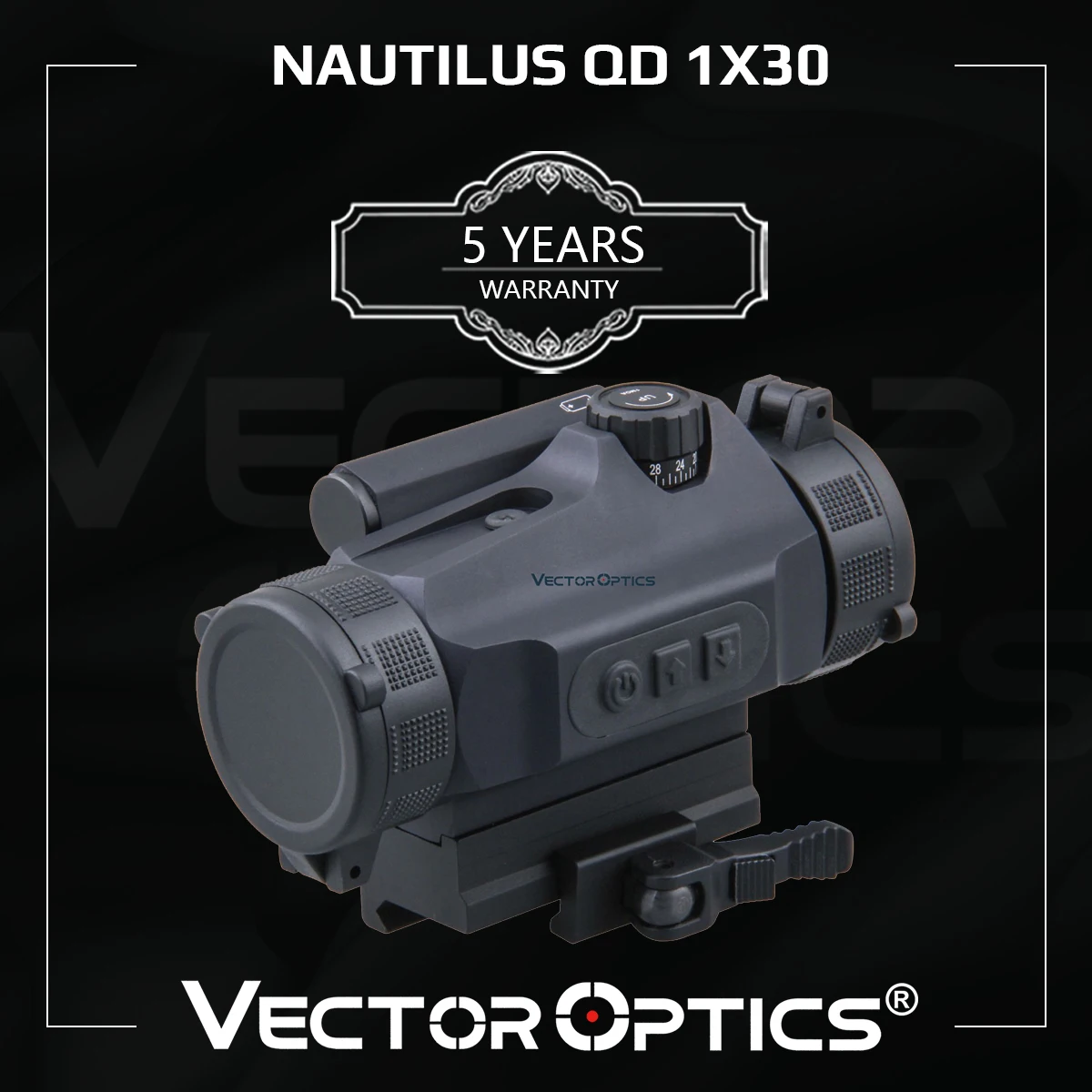 Vector Optics Nautilus Genii Qd 1x30 Red Dot Réflexe Scope 3 Moa Avec ...