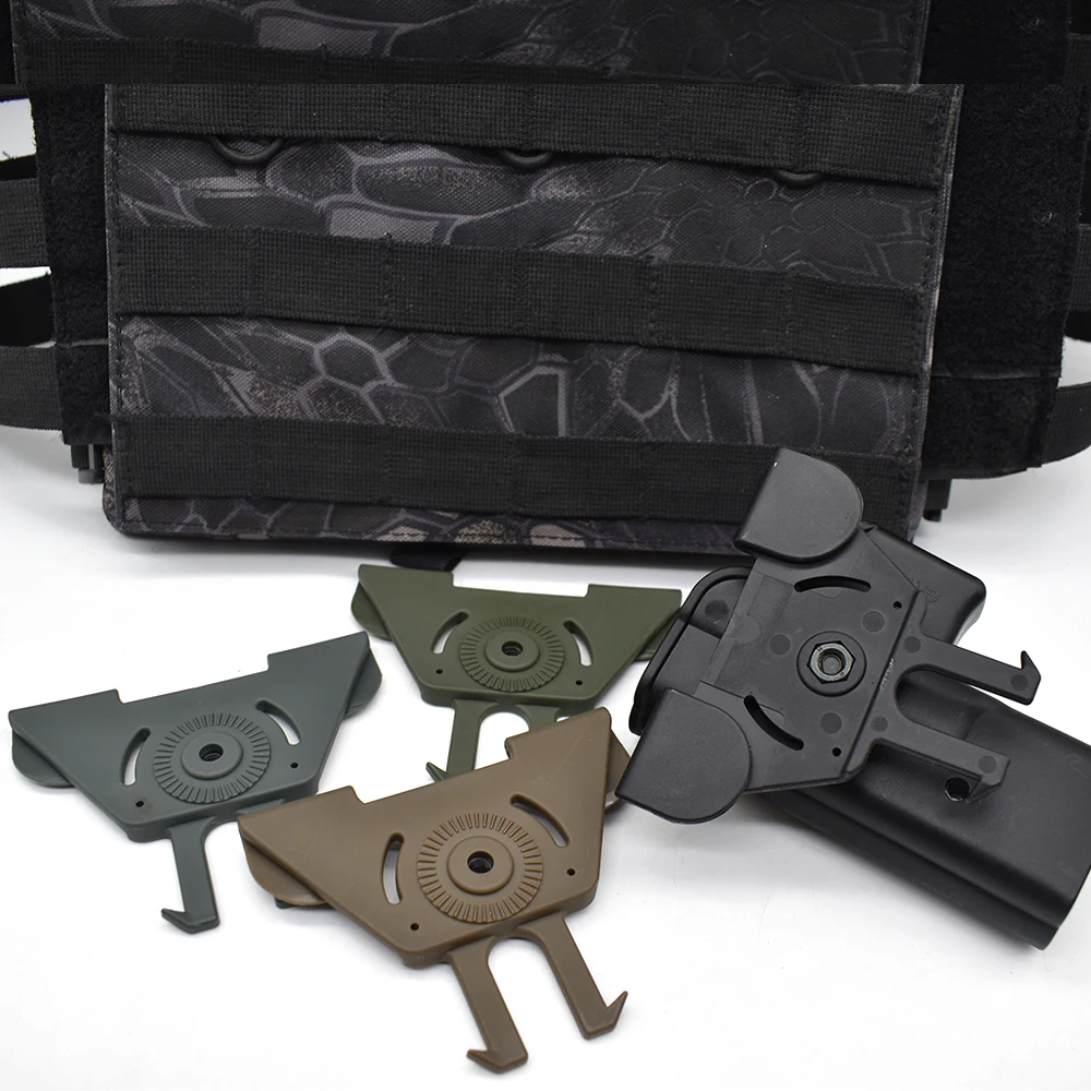 Molle-Attachment-Plate-for-Holster-and-Magazine-Pouch-Molle-Holster ...